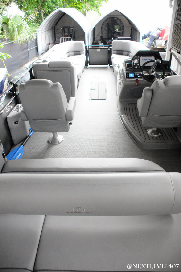Regency Pontoon Stereo on the Next Level – Florida Marine Customs at ...